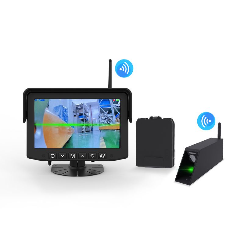 7inch Monitor Wireless Reach Truck Fork View Forklift Camera System ...